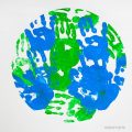 Stamping Art Ideas for Earth Day - Kids Art & Craft