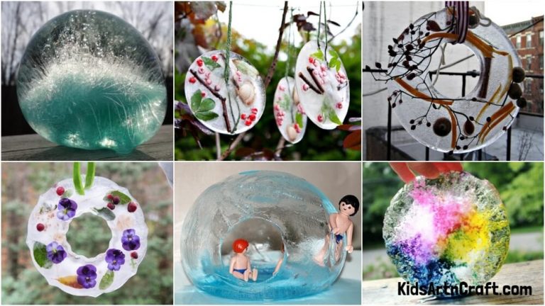 Ice Cube Art & Craft Ideas – DIY Activities for Kids - Kids Art & Craft
