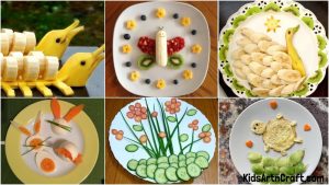 Ideas to Decorate Food in Your Kids's Plate - Kids Art & Craft