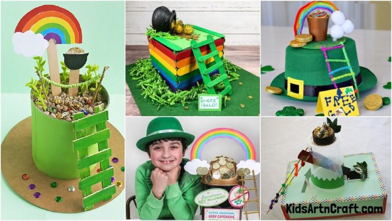 Easy Homemade Leprechaun Trap Ideas For Kids To Make - Kids Art & Craft