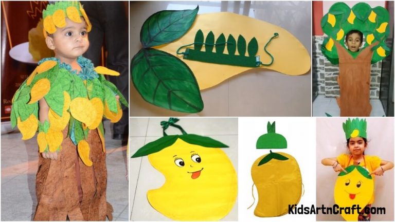 Mango Costume DIY Ideas for Kids - Kids Art & Craft