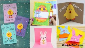Paper Card Ideas for Easter - Kids Art & Craft