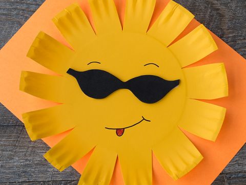 DIY Cardboard Sun Making Ideas - Kids Art & Craft