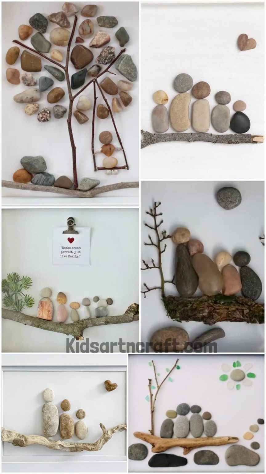 Pebble People Art Ideas for Kids - Kids Art & Craft