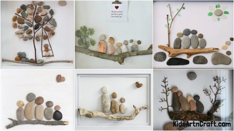 Pebble People Art Ideas for Kids - Kids Art & Craft