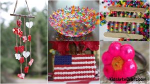 Fun To Make Pony Bead Crafts For Kids - Kids Art & Craft