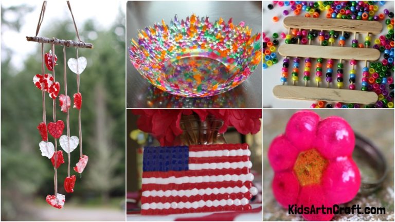 Fun To Make Pony Bead Crafts For Kids - Kids Art & Craft