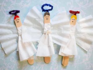 Amazing Angel Crafts Using Popsicle Stick - Kids Art & Craft