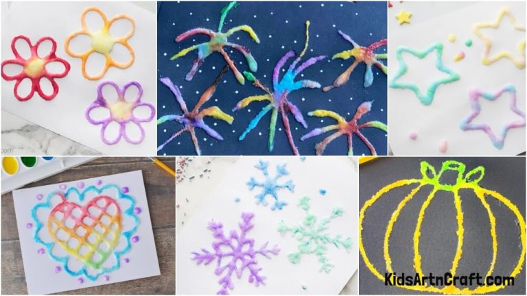 Salt Painting Activities for Kids - Kids Art & Craft