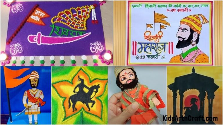 Shivaji Jayanti Crafts Activities for Kids - Kids Art & Craft