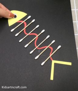 Simple Fish Craft With Cotton Swab - Step by Step Tutorial - Kids Art ...