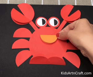 Simple Paper Crab Craft – Step By Step Tutorial - Kids Art & Craft