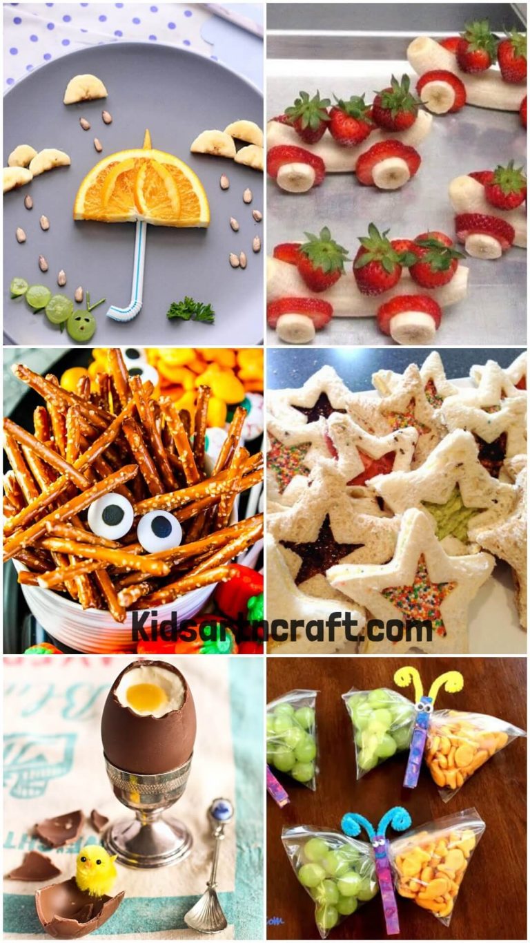 Snacks Decoration Ideas - Kids Art & Craft