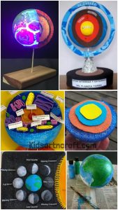 Styrofoam Ball Science Projects - Kids Art & Craft