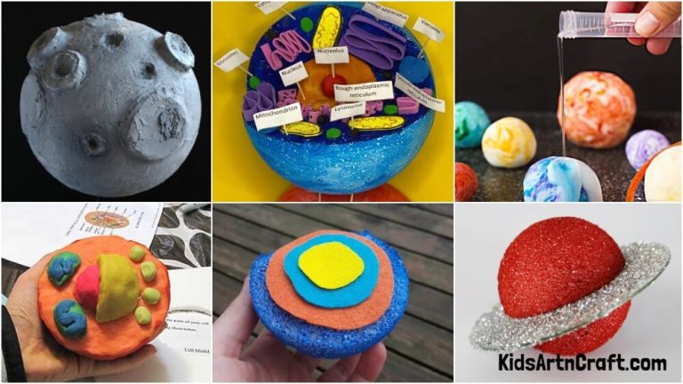 Styrofoam Ball Science Projects - Kids Art & Craft