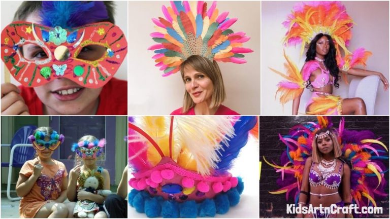 Brazilian Carnival DIY Costumes for Kids - Kids Art & Craft