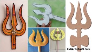 DIY Trishul Craft Ideas - Kids Art & Craft