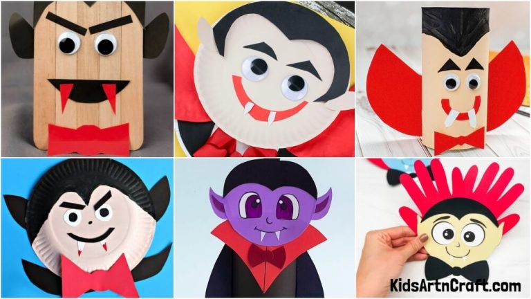Vampire Craft Ideas for Kids - Kids Art & Craft