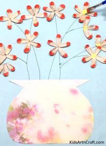 DIY Paper Flower Pot Craft with Seeds - Step by Step Tutorial - Kids ...