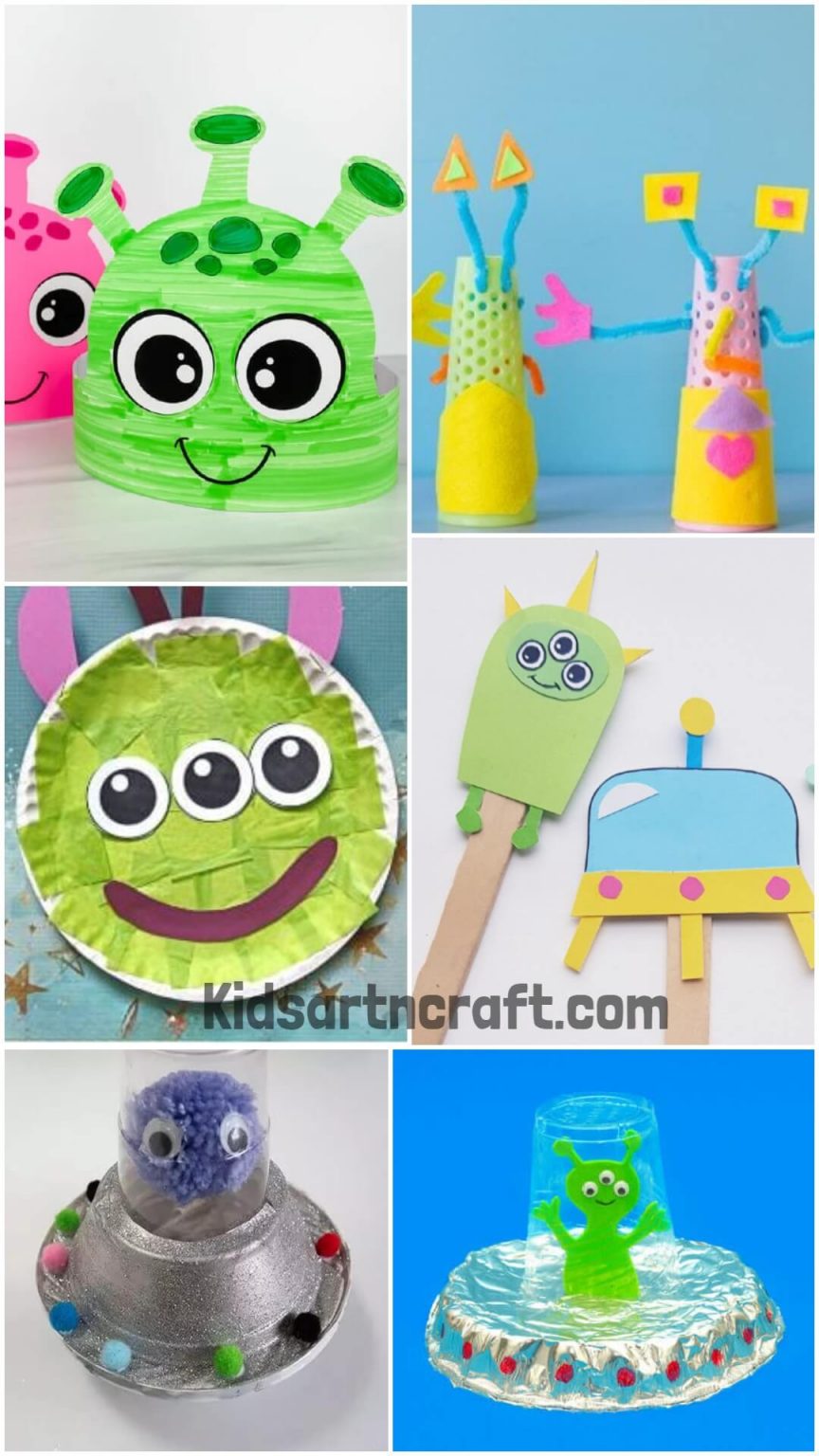 Alien Craft Ideas for Kids - Kids Art & Craft