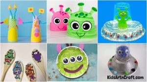Alien Craft Ideas for Kids - Kids Art & Craft