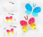 Butterfly Popsicle Stick Crafts For Kids - Kids Art & Craft