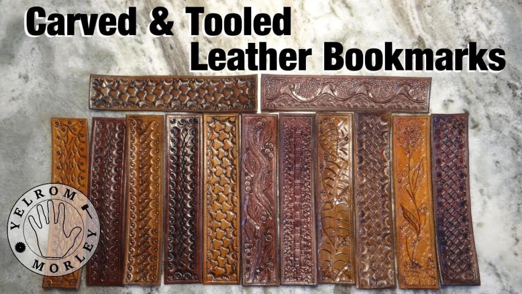 DIY Leather Bookmark Ideas - Kids Art & Craft