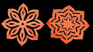 Simple Paper Cutting Designs For Decoration - Kids Art & Craft