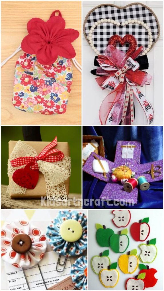 Fabric Crafts to Gift - Kids Art & Craft