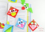 DIY Monster Bookmarks for Kids - Kids Art & Craft
