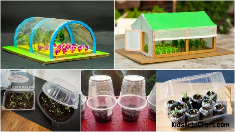 Green House School Project Ideas - Kids Art & Craft