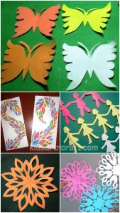 Paper-Cutting Designs For Projects - Kids Art & Craft