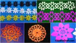 Simple Paper Cutting Designs For Decoration - Kids Art & Craft
