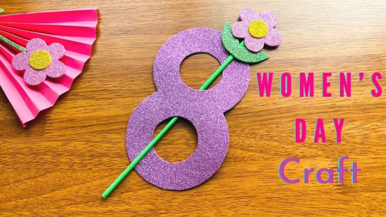 Women’s Day Crafts & Decor Ideas 2025 - Kids Art & Craft