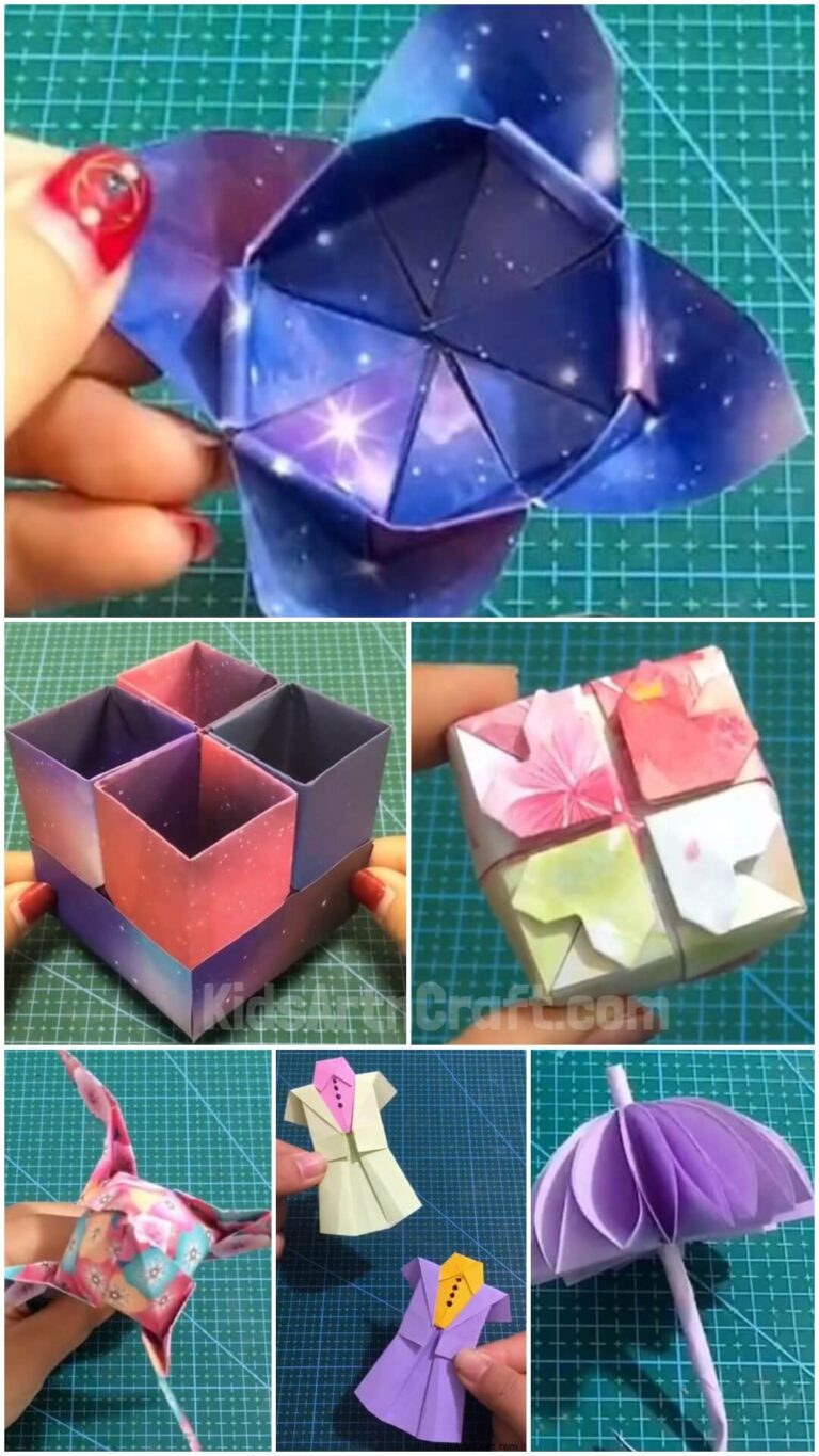 Cute & Easy Origami Ideas For Kids - Kids Art & Craft
