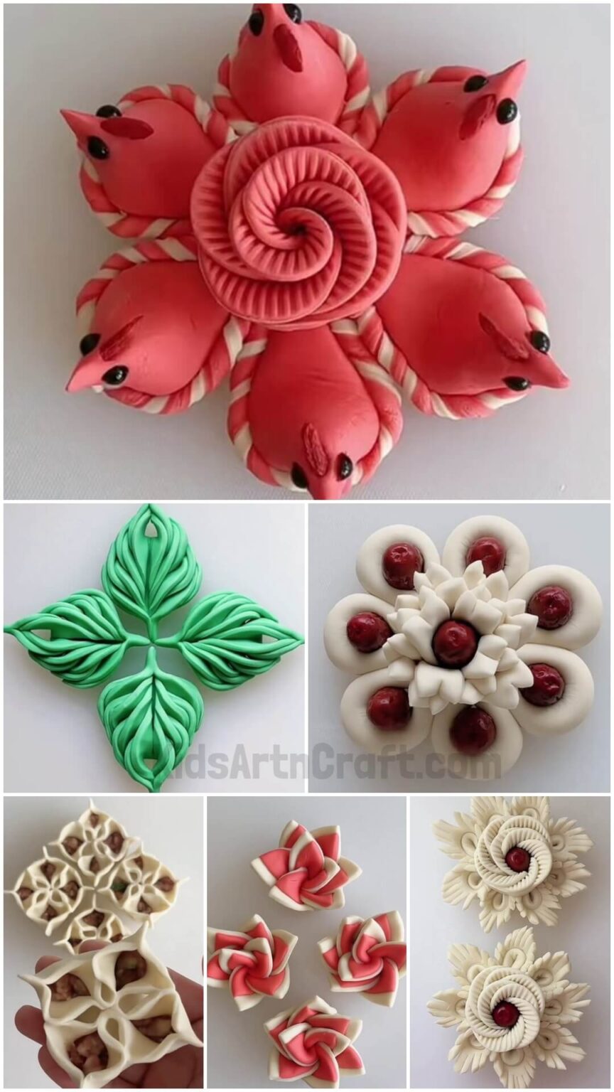 Flower Dough Art & Craft Ideas To Make With Parents - Kids Art & Craft