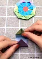 Simple Paper Table Fan Craft Tutorial for Kids - Kids Art & Craft