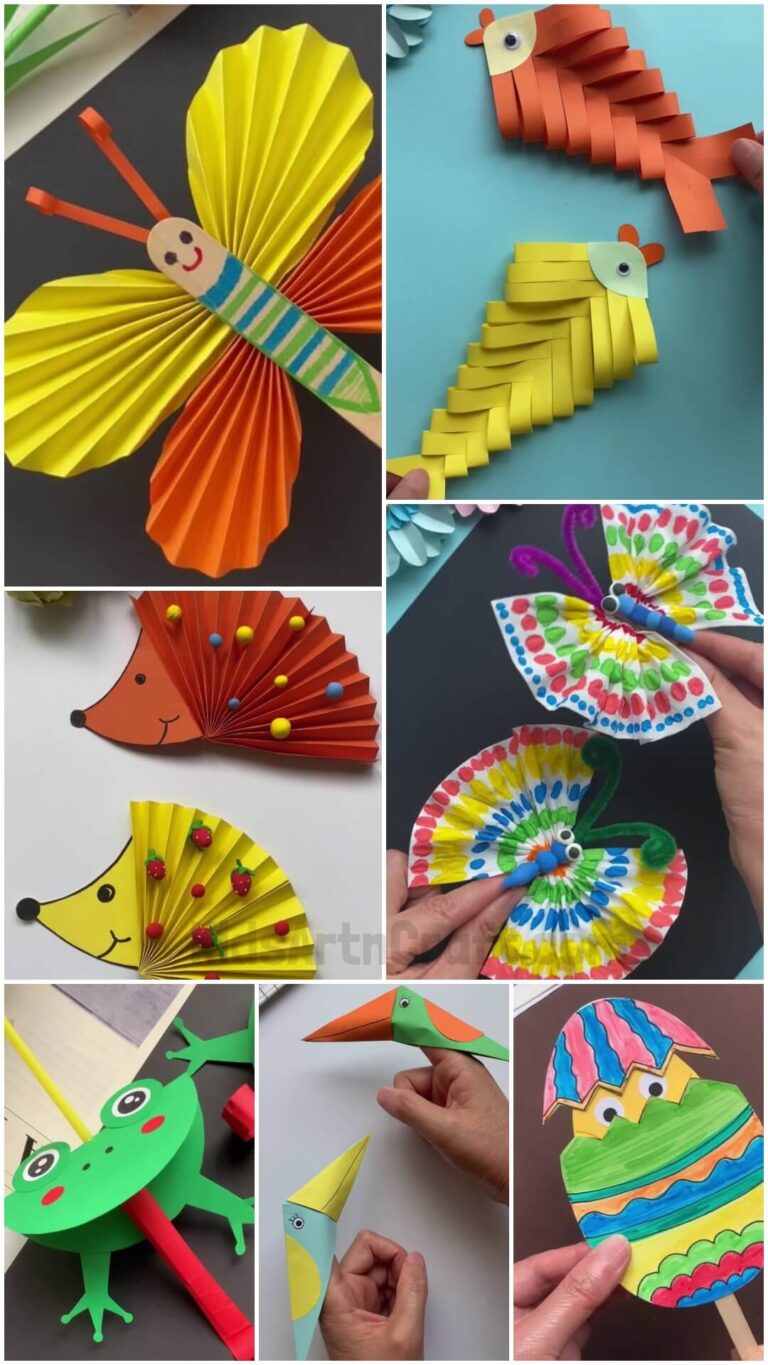 DIY Paper Crafts to Have Fun with Kids - Kids Art & Craft