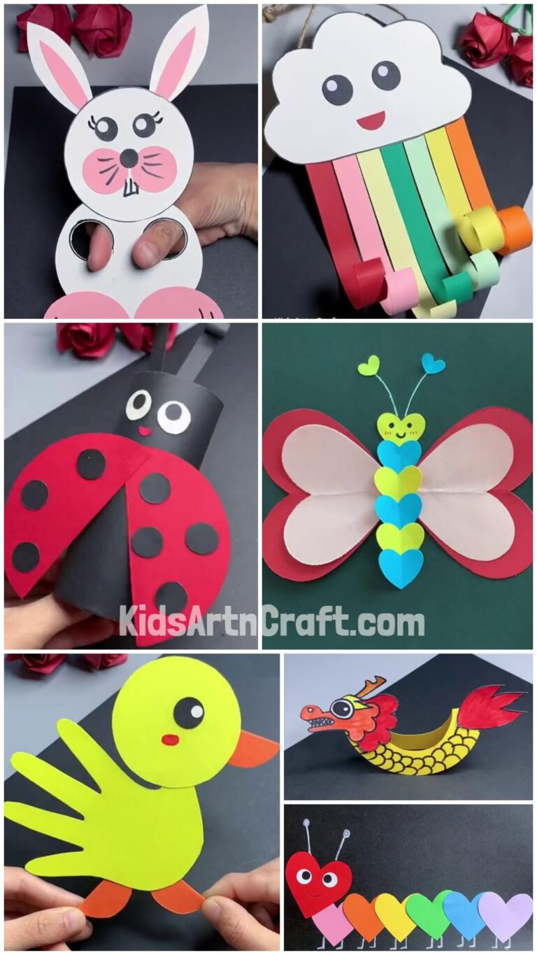 DIY Simple Paper Crafts to Make at Home - Kids Art & Craft
