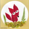 Learn to Make Fox Art And Craft Using Fall Leaves - Kids Art & Craft