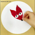 Learn to Make Fox Art And Craft Using Fall Leaves - Kids Art & Craft