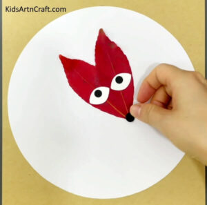 Learn to Make Fox Art And Craft Using Fall Leaves - Kids Art & Craft