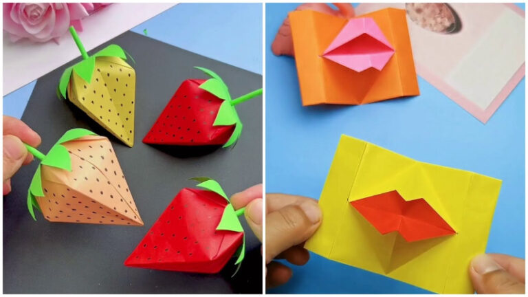 Amazing Creative Craft Ideas from Paper Video Tutorial for Kids - Kids ...