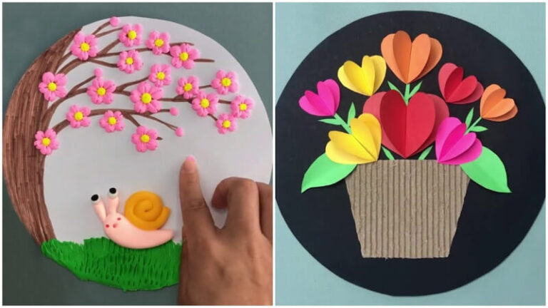 Creative Art & Craft Activities Video Tutorial for All - Kids Art & Craft