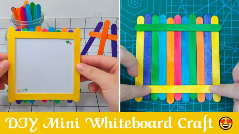 DIY Cute Whiteboard Video Tutorial for Kids - Kids Art & Craft