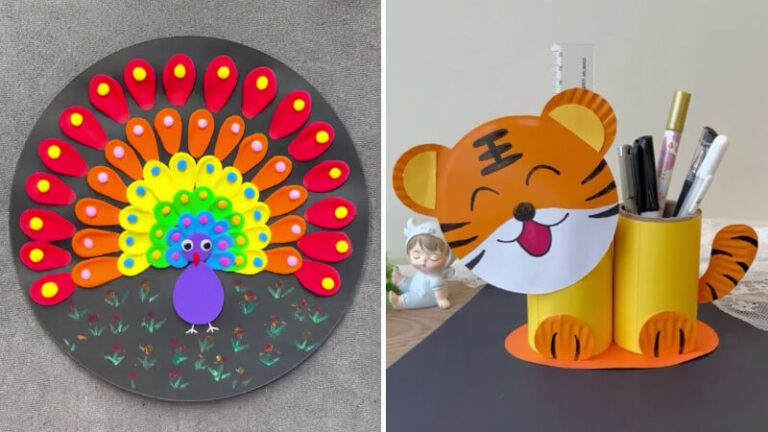 DIY Fun Craft Ideas and Activities Video Tutorial for Kids - Kids Art ...