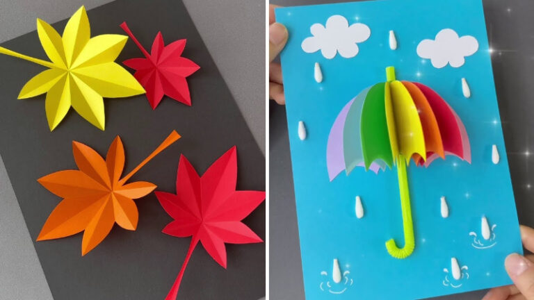 DIY Paper Craft Activities At Home Video Tutorial - Kids Art & Craft