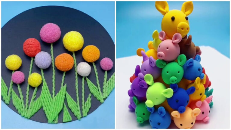 Dough Art & Craft Video Tutorial for Beginners - Kids Art & Craft