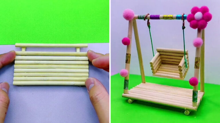 Easy & Amazing Bamboo Craft Video Tutorial for Kids - Kids Art & Craft