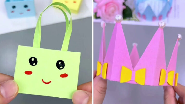Easy and Fun Creative Crafts Video Tutorial for Kids - Kids Art & Craft